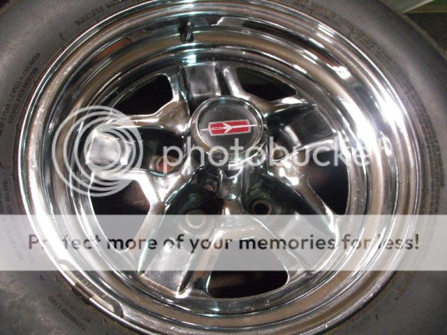 4 OLDSMOBILE RALLY WHEELS CHROME OLDS SS II WHEELS 14X6" 442 W30 ...